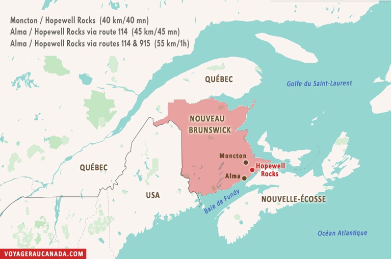 Hopewell Rocks : quoi faire en 1 jour ? | voyageraucanada.com