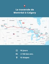 Guide de Montréal à Calgary - Road trip 2024